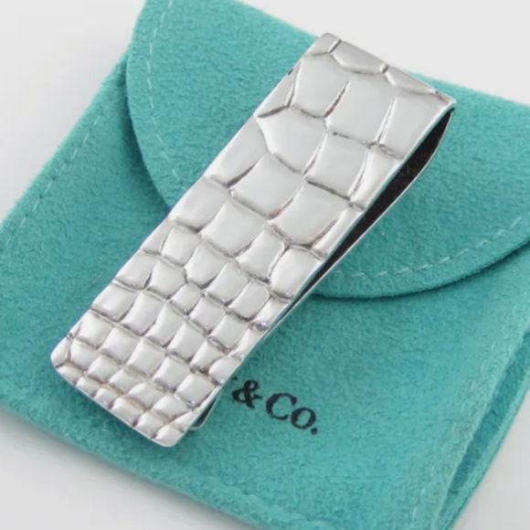 Tiffany & Co. | Accessories | Tiffany Mens Sterling Silver Money Clip ...